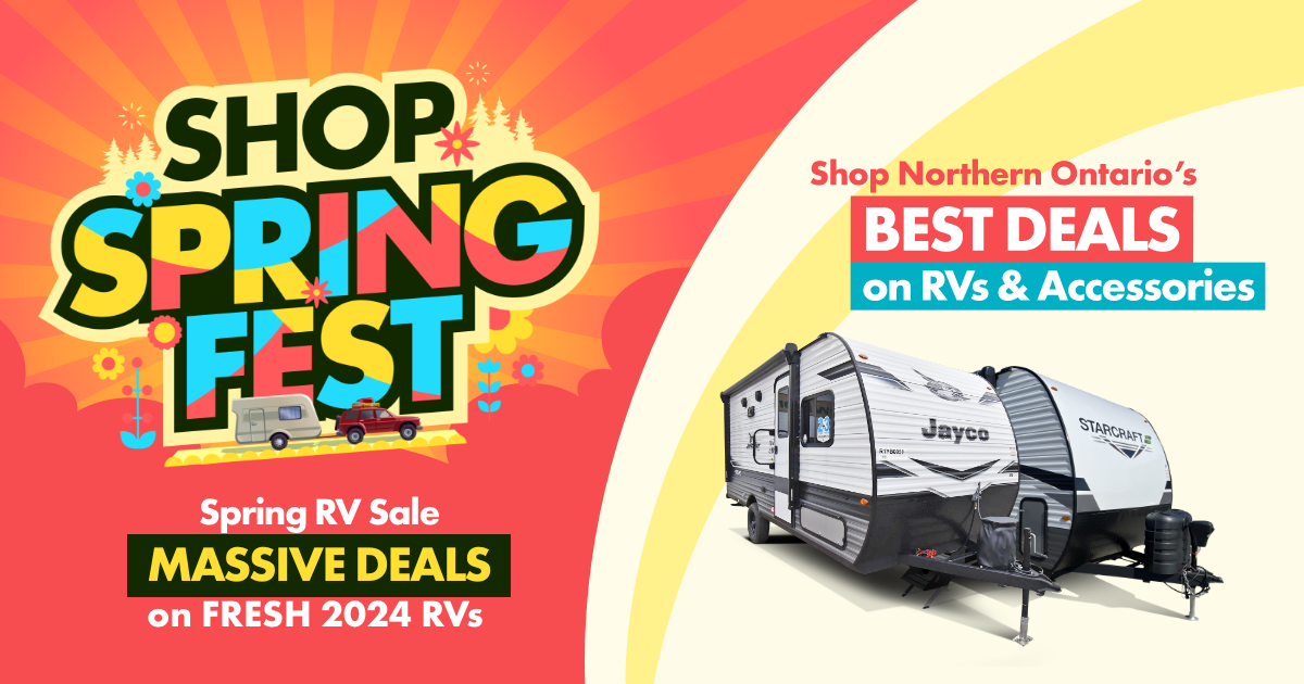 The Christie's sensational SpringFest RV Sale is on now!