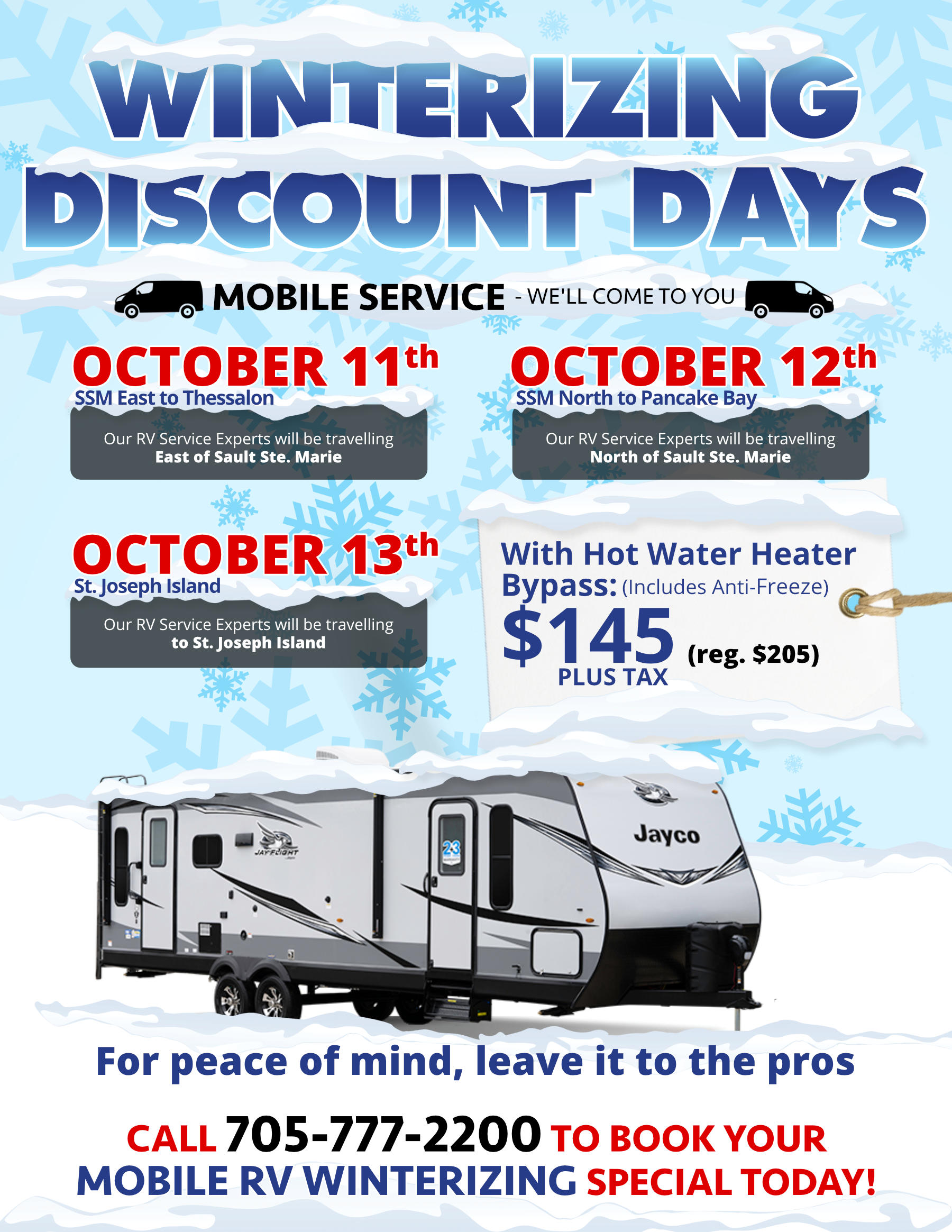 Christie's RV Current Promotions. HUGE Savings available!